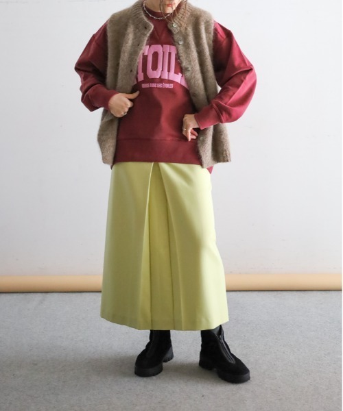 アルパカシャギー ハイネックベスト（ベスト）｜NOMBRE IMPAIR