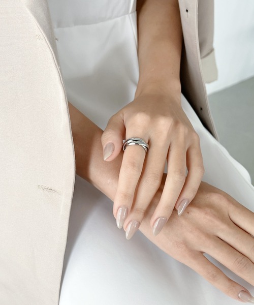 sowang（ソワン）の「トリオリング【ステンレス】（リング）」 - WEAR