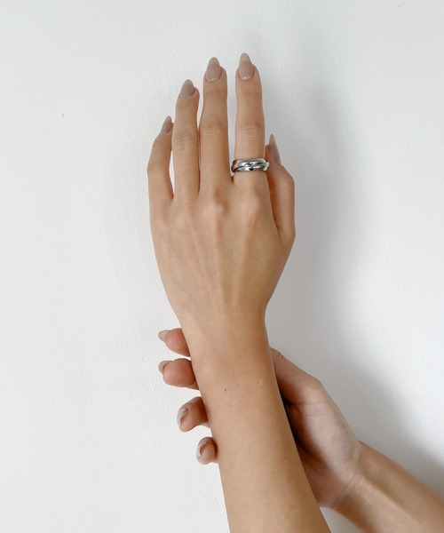 sowang（ソワン）の「トリオリング【ステンレス】（リング）」 - WEAR