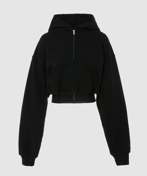 Cropped Zip Hoodie（パーカー）｜STUDIO.R330（ステュディオ アール スリーサーティー）のファッション通販 ...