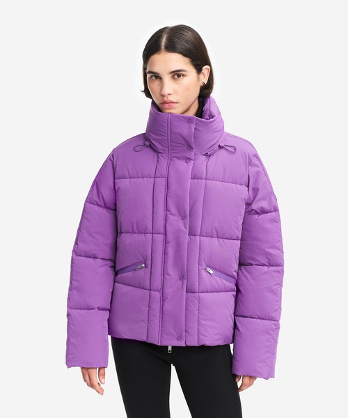 AIGLE（エーグル）の「撥水 ショート キルティングパファージャケット