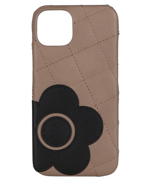 MARY QUANT（マリークヮント）の「【MARY QUANT】MARY QUANT DAISY PACH PU QUILT Leather Back Case（スマホケース/カバー ...