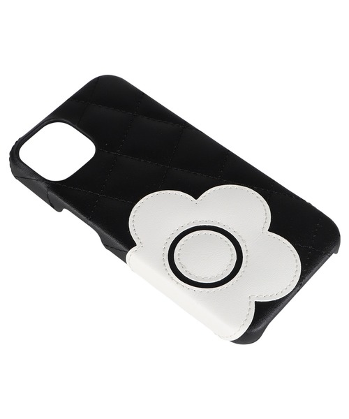 MARY QUANT（マリークヮント）の「【MARY QUANT】MARY QUANT DAISY PACH PU QUILT Leather Back Case（スマホケース/カバー ...