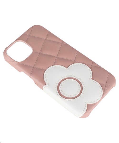 MARY QUANT（マリークヮント）の「【MARY QUANT】MARY QUANT DAISY PACH PU QUILT Leather Back Case（スマホケース/カバー ...