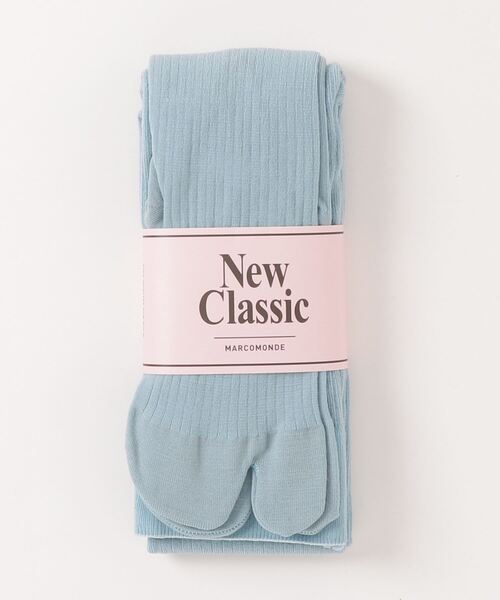 MARCOMONDE（マルコモンド）の「MARCOMONDE（マルコモンド）wool wide ribbed tabi tights/タビタイ ...
