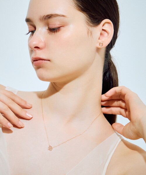 ete（エテ）の「[Winter/JUST MY TREAT] K18YG ダイヤモンド ネックレス（ネックレス）」 - WEAR