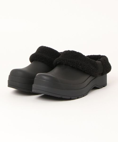 HUNTER（ハンター）の「MENS PLAY SHERPA INSULATED CLOG（スリッポン）」 - WEAR