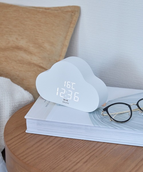 BRUNO（ブルーノ）の「BRUNO クラウドクロック（置時計）」 - WEAR