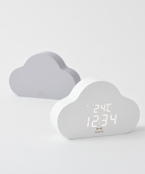BRUNO（ブルーノ）の「BRUNO クラウドクロック（置時計）」 - WEAR