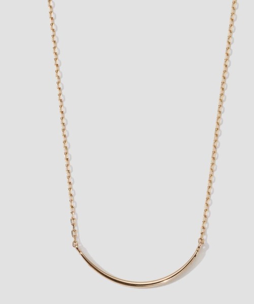 PAS TIERRA（パティエラ）の「【Ray】K10アークラインネックレス（ネックレス）」 - WEAR