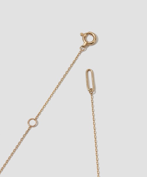 PAS TIERRA（パティエラ）の「【Ray】K10アークラインネックレス（ネックレス）」 - WEAR