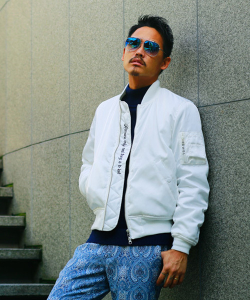 DOWBL（ダブル）の「ナイロンツイルMA-1（MA-1）」 - WEAR