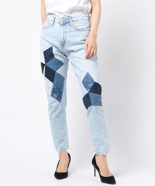 Calvin Klein Jeans（カルヴァンクラインジーンズ）の「CKJ 020 パッチワーク ハイスリム ジーンズPATCHWORK ...