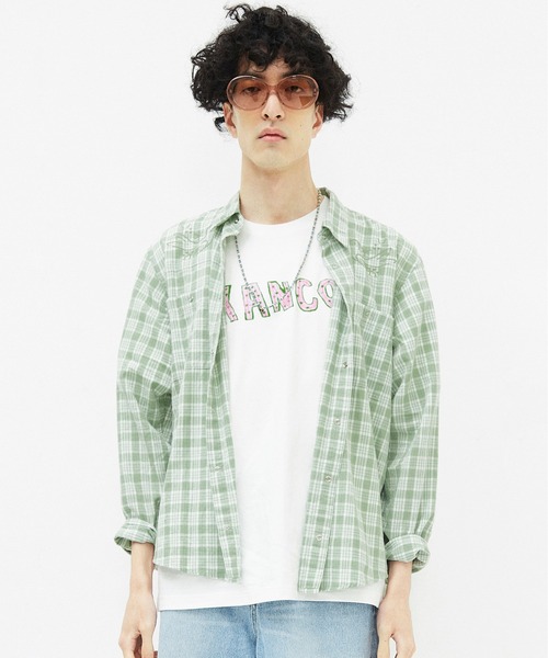Kanco（カンコ）の「【Kanco】TWO POCKET SHIRT / カンコ ツー ポケット ウェスタン チェック シャツ（シャツ ...