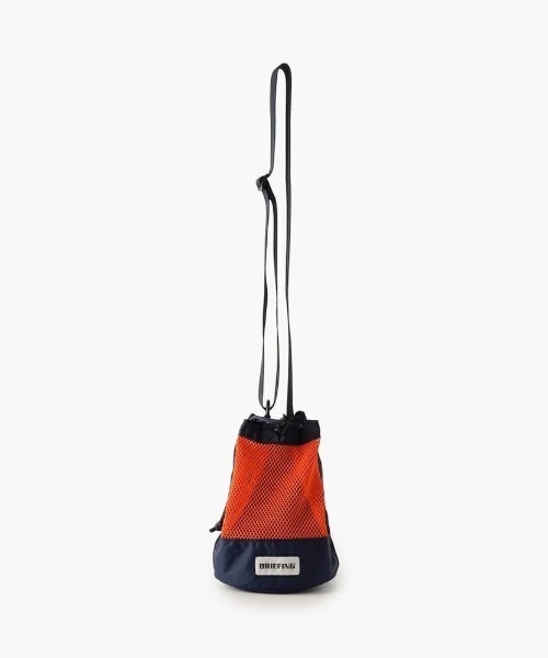 【ブリーフィング】 DUAL DRAWSTRING SHOULDER SHOULDER メッシュ（ショルダーバッグ） MESH/デュアル ...