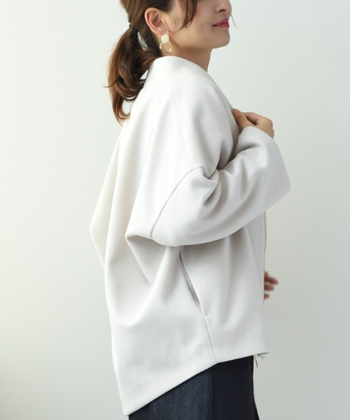 INTERPLANET（インタープラネット）の「【Seadrake】WOOLLYニードルパンチショートコート（その他アウター）」 - WEAR