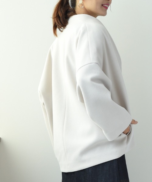 INTERPLANET（インタープラネット）の「【Seadrake】WOOLLYニードルパンチショートコート（その他アウター）」 - WEAR