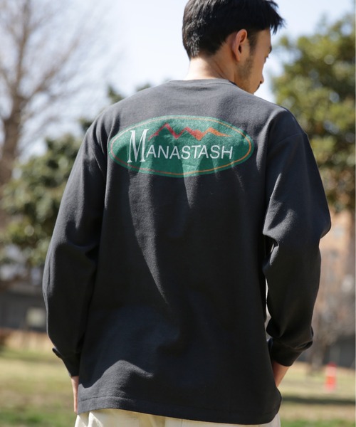 MANASTASH/マナスタッシュ/HEMP L/S TEE ORIGINAL LOGO（Tシャツ/カットソー）｜MANASTASH（マナ ...