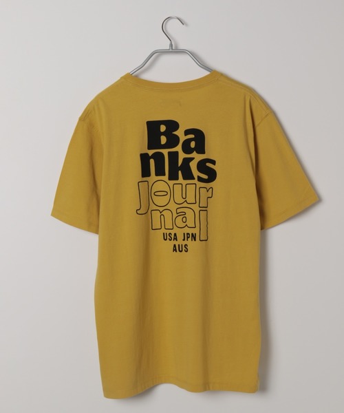 BANKS（バンクス）の「【BANKS JOURNAL(バンクス ジャーナル)】LOGO Tee（Tシャツ/カットソー）」 - WEAR