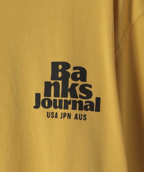 BANKS（バンクス）の「【BANKS JOURNAL(バンクス ジャーナル)】LOGO Tee（Tシャツ/カットソー）」 - WEAR
