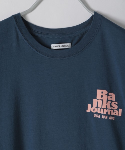 BANKS（バンクス）の「【BANKS JOURNAL(バンクス ジャーナル)】LOGO Tee（Tシャツ/カットソー）」 - WEAR