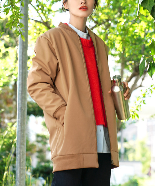 zootie（ズーティー）の「【防風ボアで激暖体験！】 防風 ボア BB MA-1 《1/19読売テレビほんわかTVで紹介！》（MA-1）」 - WEAR