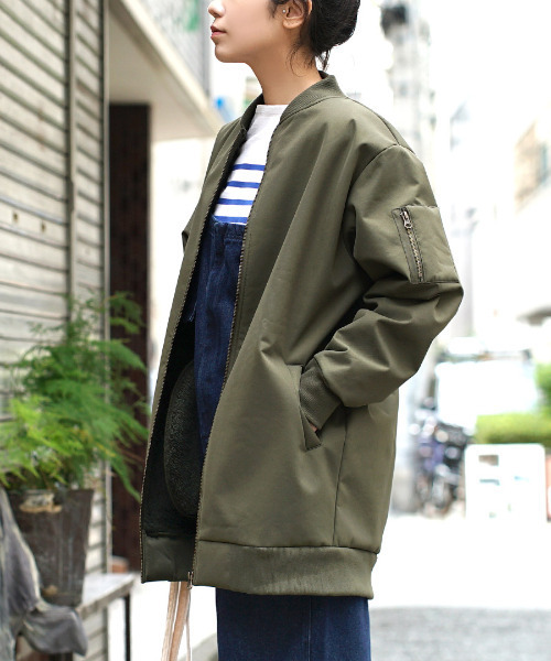 zootie（ズーティー）の「【防風ボアで激暖体験！】 防風 ボア BB MA-1 《1/19読売テレビほんわかTVで紹介！》（MA-1）」 - WEAR