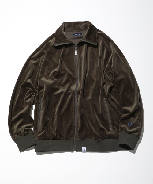 NAUTICA（ノーティカ）の「NAUTICA/ノーティカ Velour Track Jacket（ブルゾン）」 - WEAR