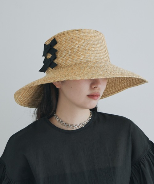 【kiehtova】greta hat black / beige グレタハット（ハット）｜kiehtova（キエトヴァ）のファッション通販 ...