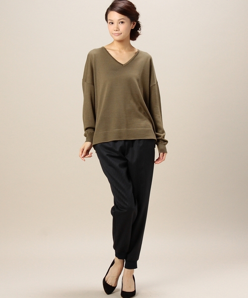 BEAUTY&YOUTH UNITED ARROWS（ビューティーアンドユースユナイテッドアローズ）の「BYMC ストライプヘムリブパンツ 2 ...