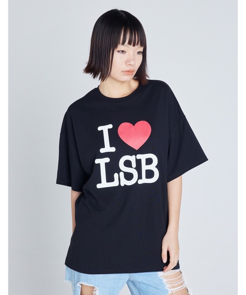 Little sunny bite（リトルサニーバイト）の「【8】【it】【Little sunny bite】I love LSB big tee（Tシャツ/カットソー）」 - WEAR