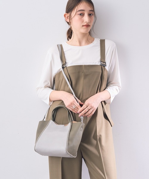 YECCA VECCA（イェッカヴェッカ）の「【cache cache】ボールチェーン2wayミニトート（トートバッグ）」 - WEAR