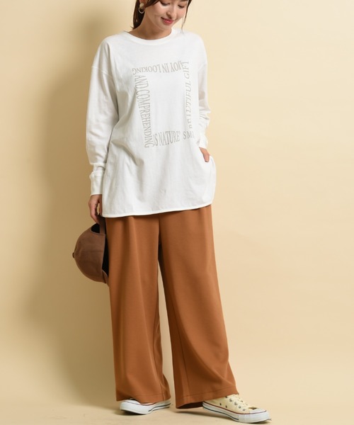 INTERPLANET（インタープラネット）の「【WEB限定】スクエアロゴロンT（Tシャツ/カットソー）」 - WEAR