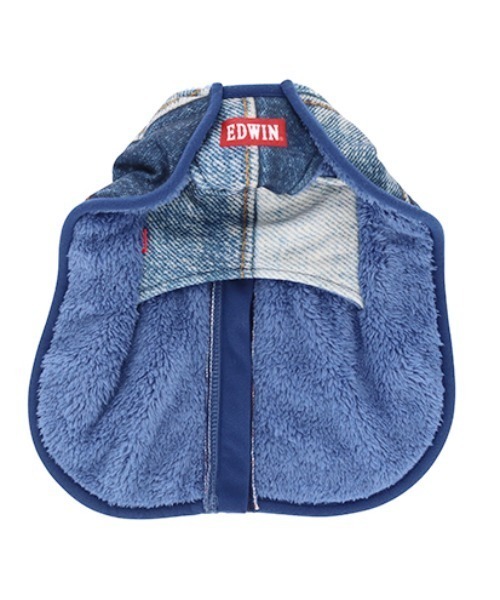 EDWIN（エドウィン）の「EDWIN/着るブランケット デニムパッチワーク柄（ペットウェア）」 - WEAR