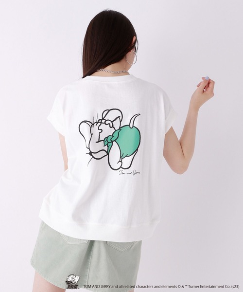 repipi armario（レピピ アルマリオ）の「【トムとジェリー】TuffyバックプリントT（Tシャツ/カットソー）」 - WEAR