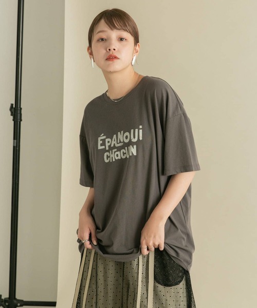 KBF（ケイビーエフ）の「シアープリントBIG TEE（Tシャツ/カットソー）」 - WEAR