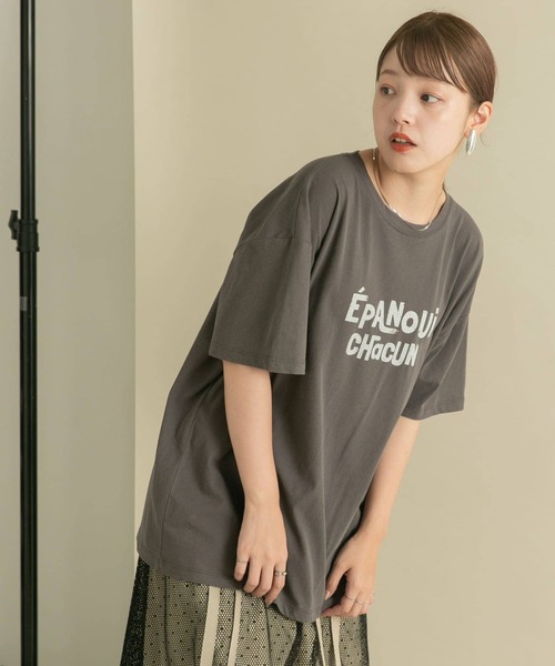 KBF（ケイビーエフ）の「シアープリントBIG TEE（Tシャツ/カットソー）」 - WEAR