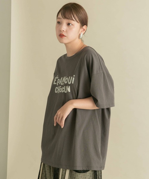 KBF（ケイビーエフ）の「シアープリントBIG TEE（Tシャツ/カットソー）」 - WEAR