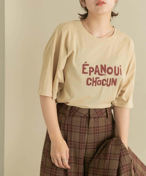 KBF（ケイビーエフ）の「シアープリントBIG TEE（Tシャツ/カットソー）」 - WEAR