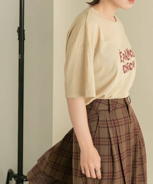 KBF（ケイビーエフ）の「シアープリントBIG TEE（Tシャツ/カットソー）」 - WEAR