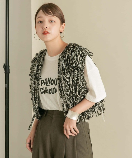 KBF（ケイビーエフ）の「シアープリントBIG TEE（Tシャツ/カットソー）」 - WEAR