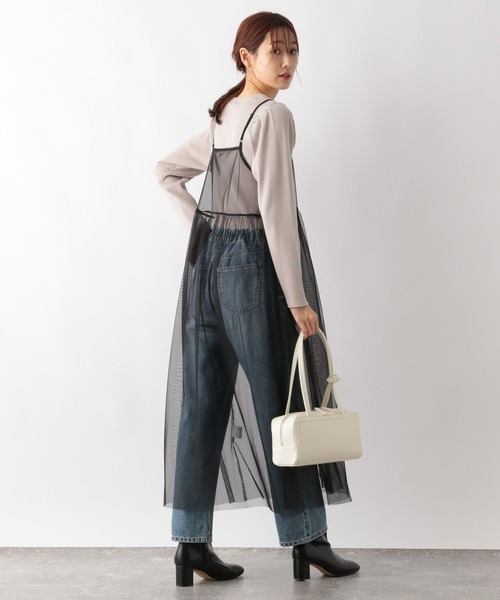 GLOBAL WORK（グローバルワーク）の「2WAYチュールキャミワンピース/151405（ワンピース）」 - WEAR