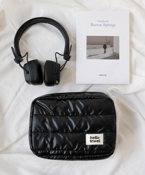 Sowel.（ソエル）の「【 Sowel. / ソエル 】 メタリック キルティング スクエア ポーチ / マルチ ポーチ（ポーチ）」 - WEAR