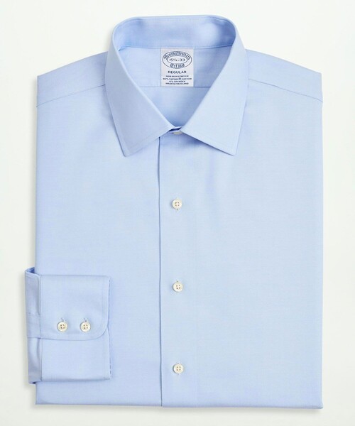 スーピマコットンストレッチ フレンチプラケット ドレスシャツ Regular