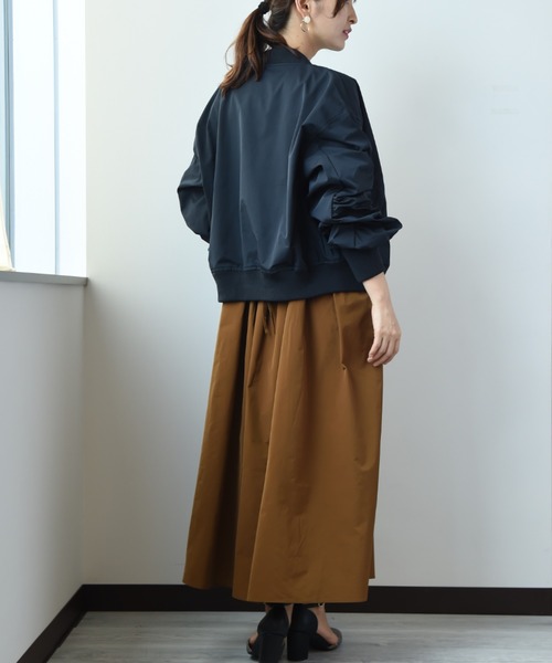 INTERPLANET（インタープラネット）の「【WEB限定】袖ボリュームMA－1ブルゾン（MA-1）」 - WEAR