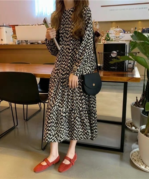 SETUP7（セットアップセブン）の「【SETUP7】幾何学デザインロングスリーブワンピース SCCH329（ワンピース）」 - WEAR