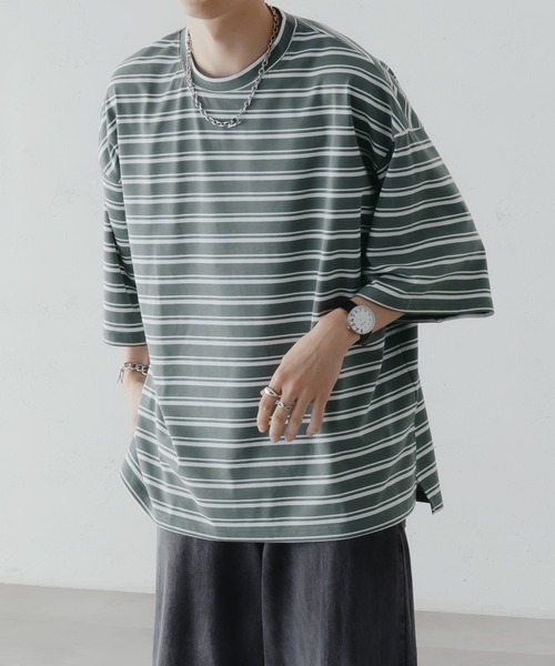 epnok（エプノック）の「マルチボーダーTee（Tシャツ/カットソー）」 - WEAR