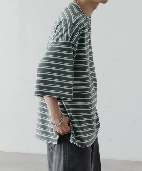 epnok（エプノック）の「マルチボーダーTee（Tシャツ/カットソー）」 - WEAR