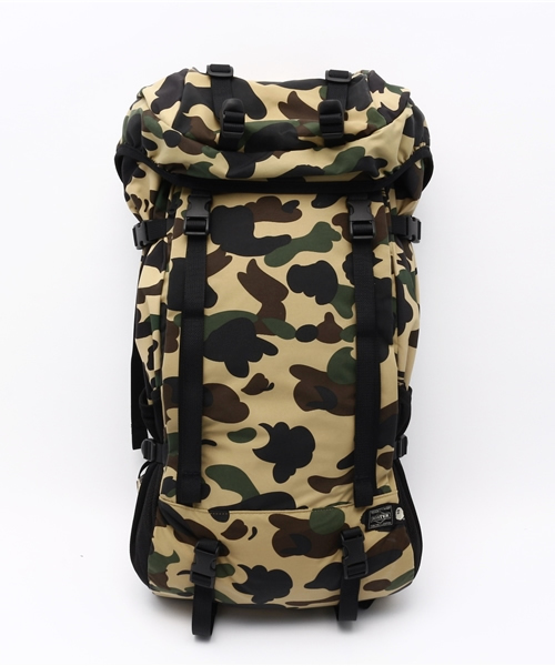 A BATHING APE（アベイシングエイプ）の「【BAPE × PORTER】PORTER 1ST CAMO RUCK SACK ...