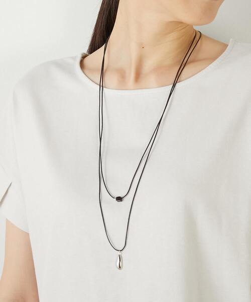 【2本セットのコードネックレス】（ネックレス）｜MELROSE claire（メルローズ クレール）のファッション通販 - ZOZOTOWN